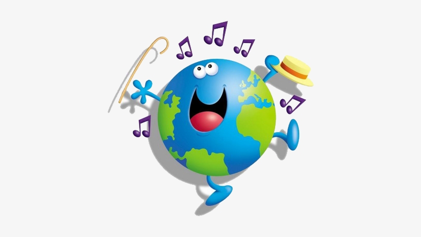 Clipart Music Fun - World With Music PNG Image | Transparent PNG Free ...