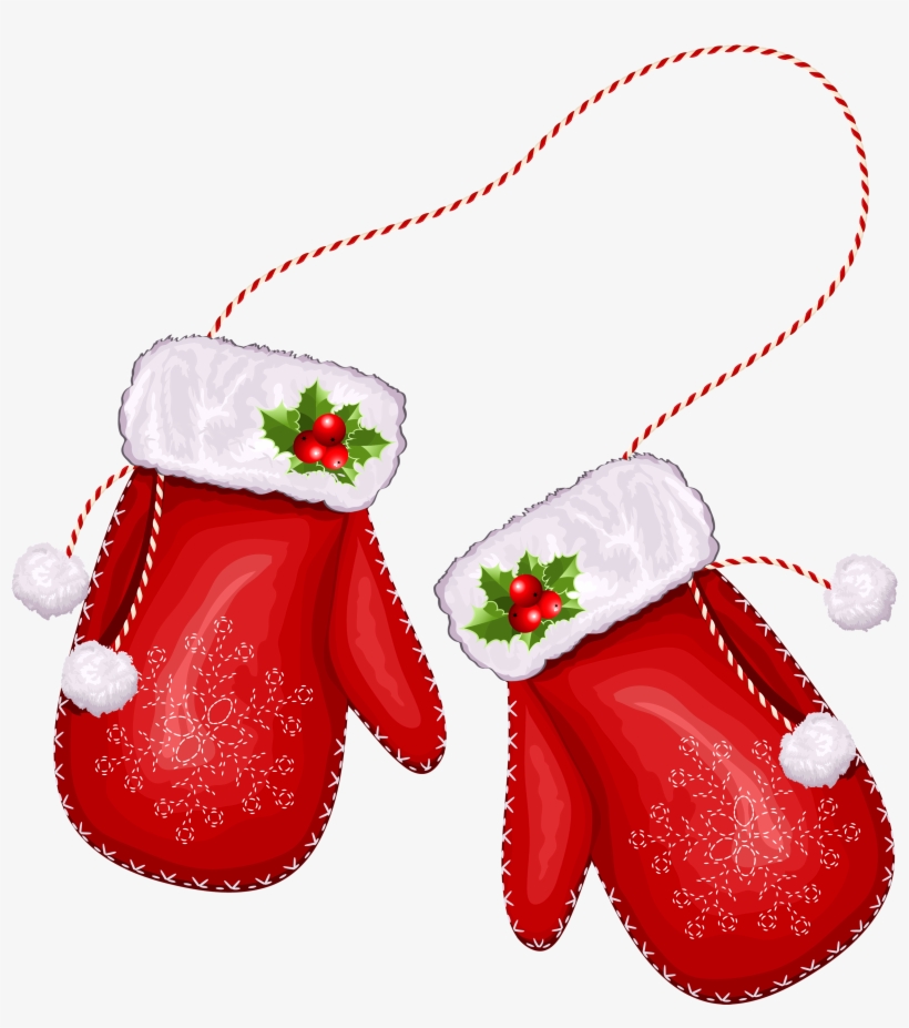 Christmas Mittens Clipart PNG Image | Transparent PNG Free Download on ...