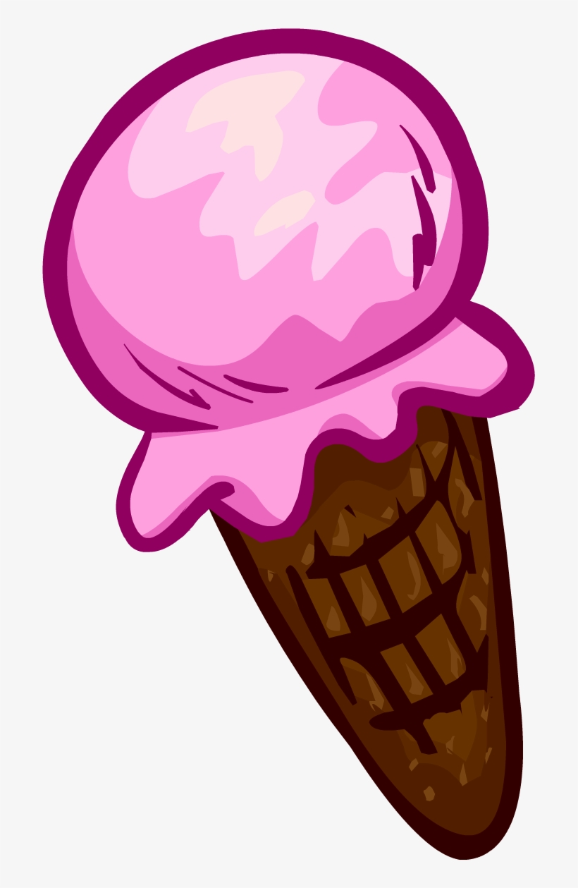 Ice Cream - Club Penguin Hand Items PNG Image | Transparent PNG Free ...