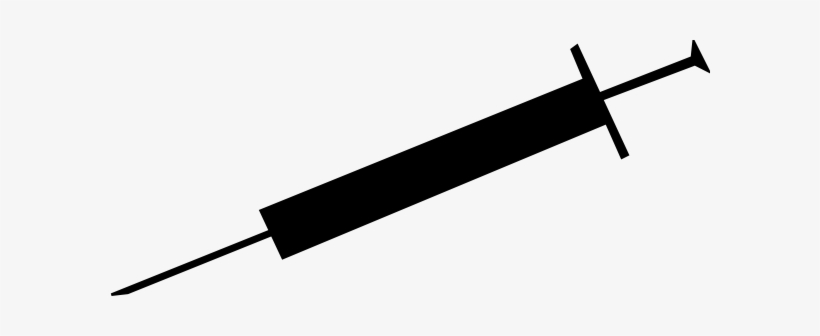 Needle Silhouette At Getdrawings - Syringe Silhouette Png PNG Image ...