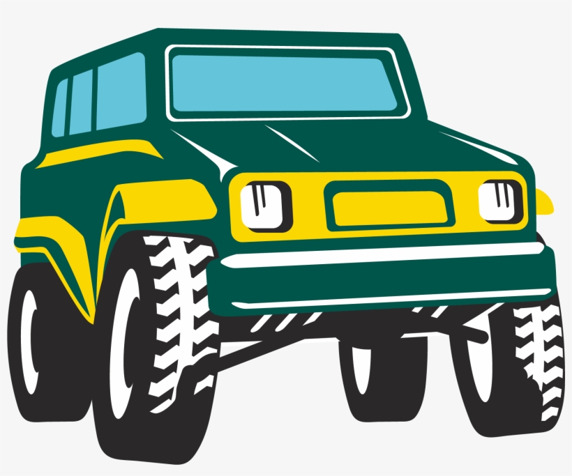 Download Hummer Clipart Yellow Jeep - Jungle Car Cartoon | Transparent ...