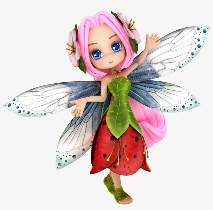 Download Fairytale Clipart - Poser Free Toons Fairies | Transparent PNG ...