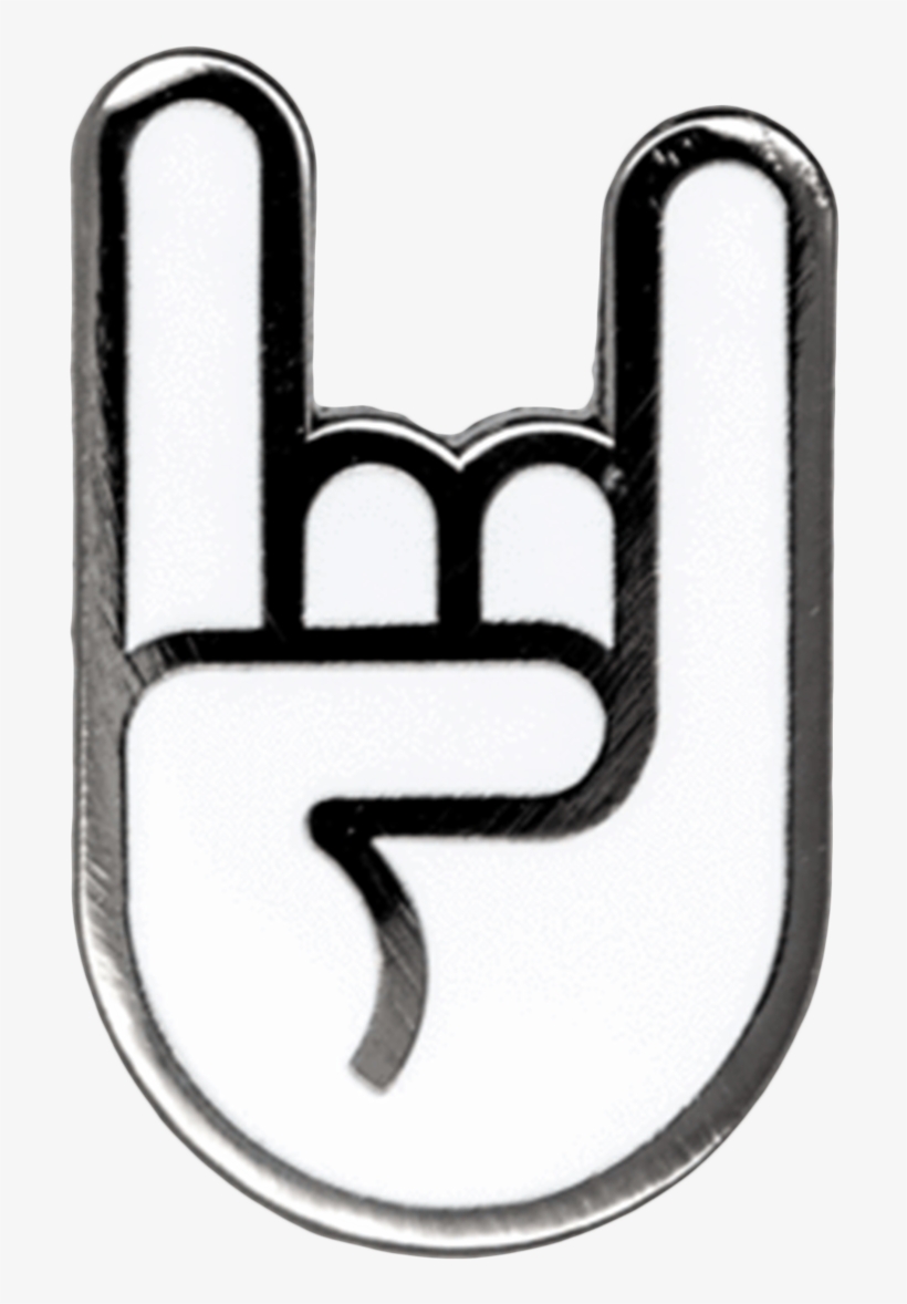 Rock Hand Pin PNG Image | Transparent PNG Free Download on SeekPNG