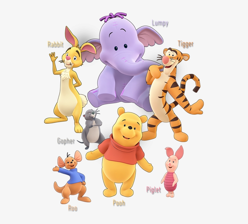 Winnie The Pooh Characters