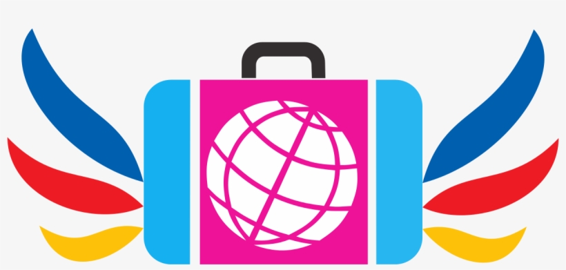 Suitcase Icon Blue Green Red Dynamic V17k PNG Image | Transparent PNG ...