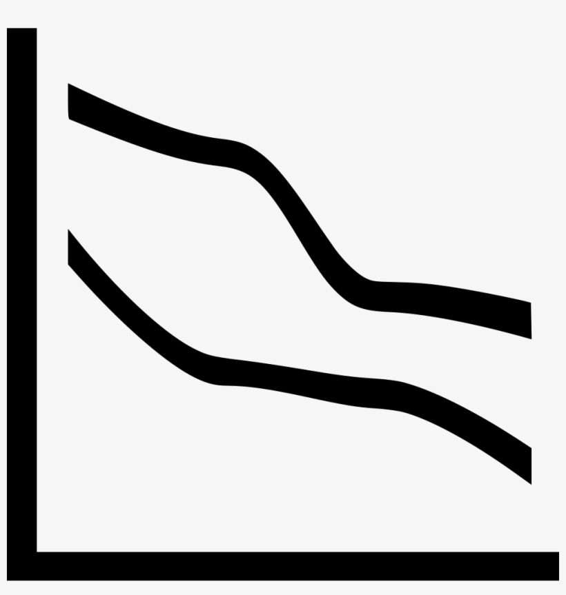 Curved Stacked Down Icon Free Download Png Curved Line PNG Image ...