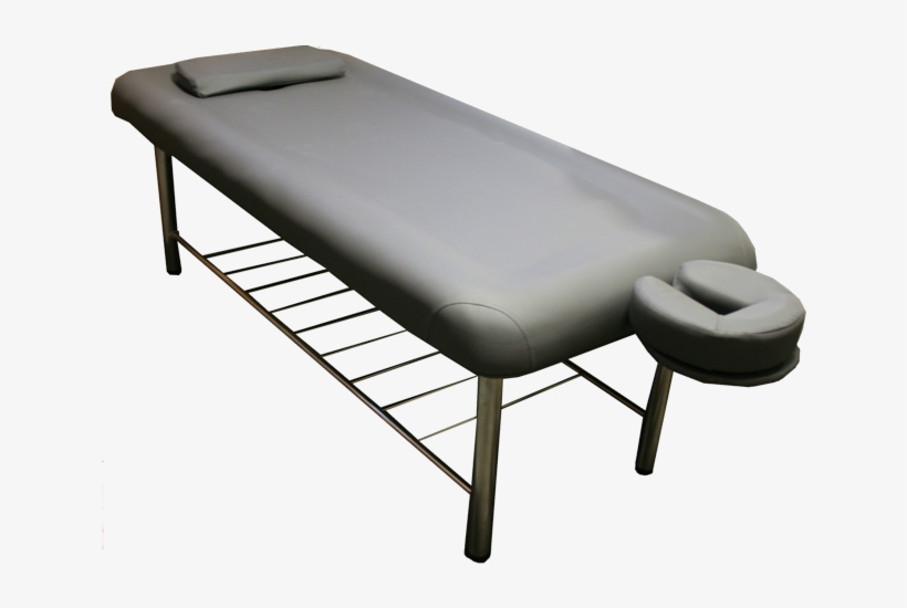 Spa Luxe Stationary Massage Table Gray Massage Spa - Massage Bed Top ...