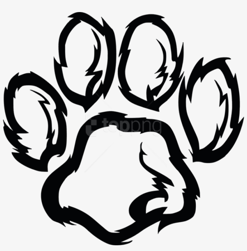 Free Png Download Furry Paw Print Png Images Background - Furry Paw ...