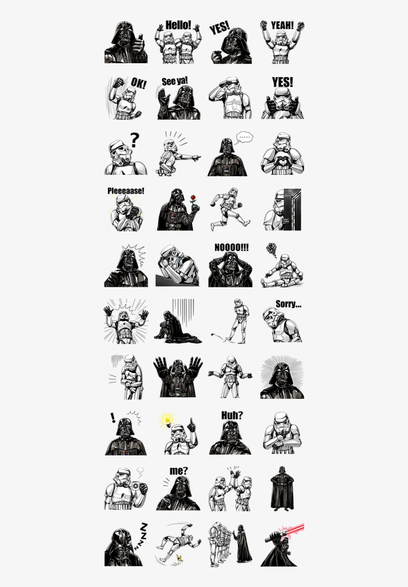 Download Previous - Telegram Sticker Pack Star Wars | Transparent PNG ...