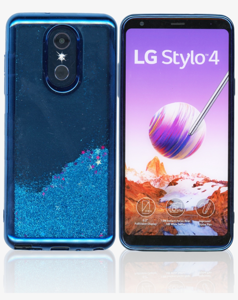 Lg Stylo 4 Mm Electroplated Water Glitter Case With - Lg Stylo 4 Case ...