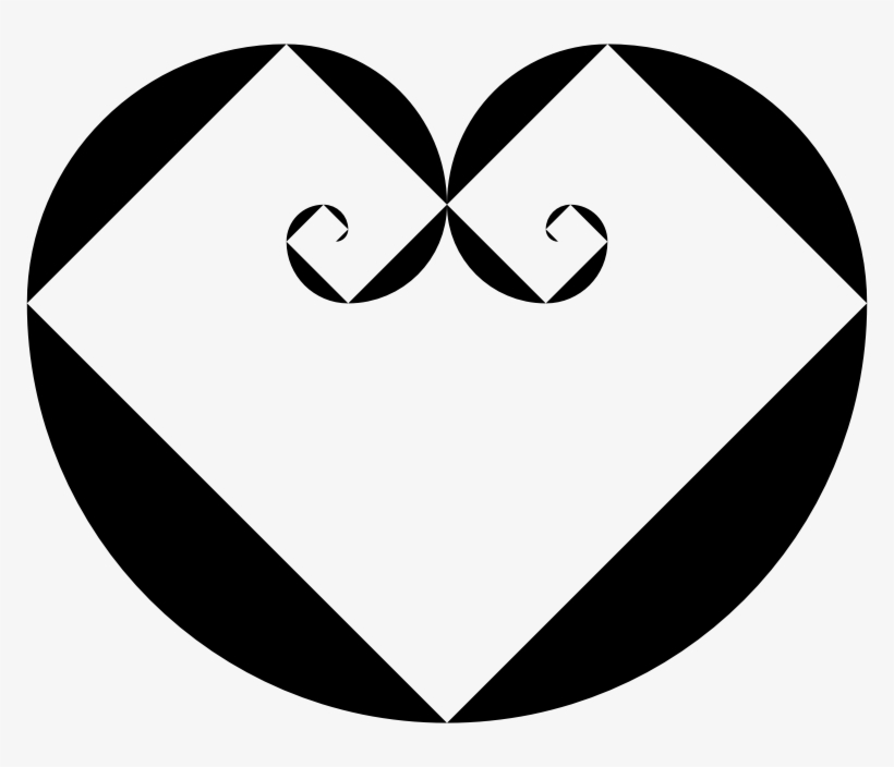 Golden Ratio Heart - Emblem PNG Image | Transparent PNG Free Download ...