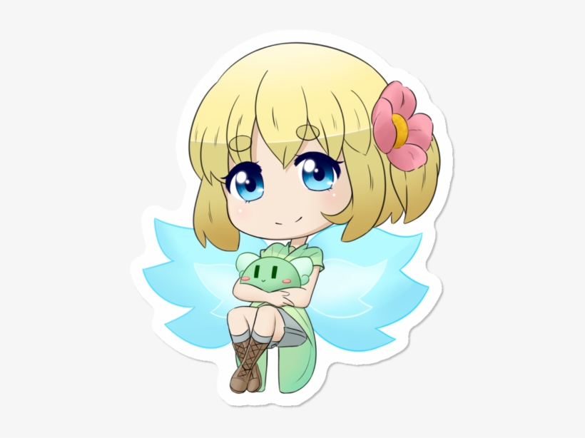 Stacey Chibi Sticker - Cartoon PNG Image | Transparent PNG Free ...