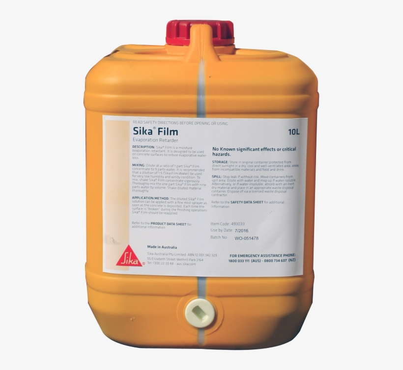 Download Sika Sikafilm 205 Litre Drum - Sika Film | Transparent PNG ...