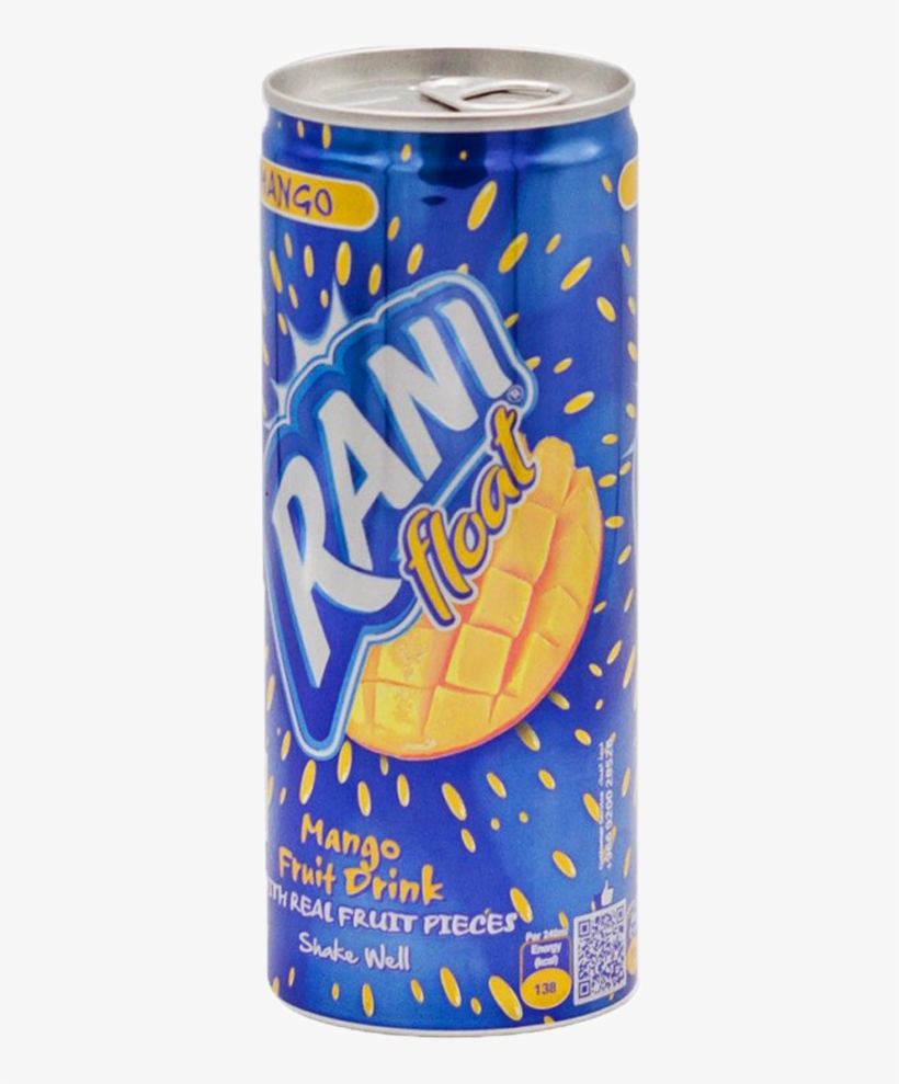 Rani Float Mango Juice Tin 240 Ml - Caffeinated Drink PNG Image ...
