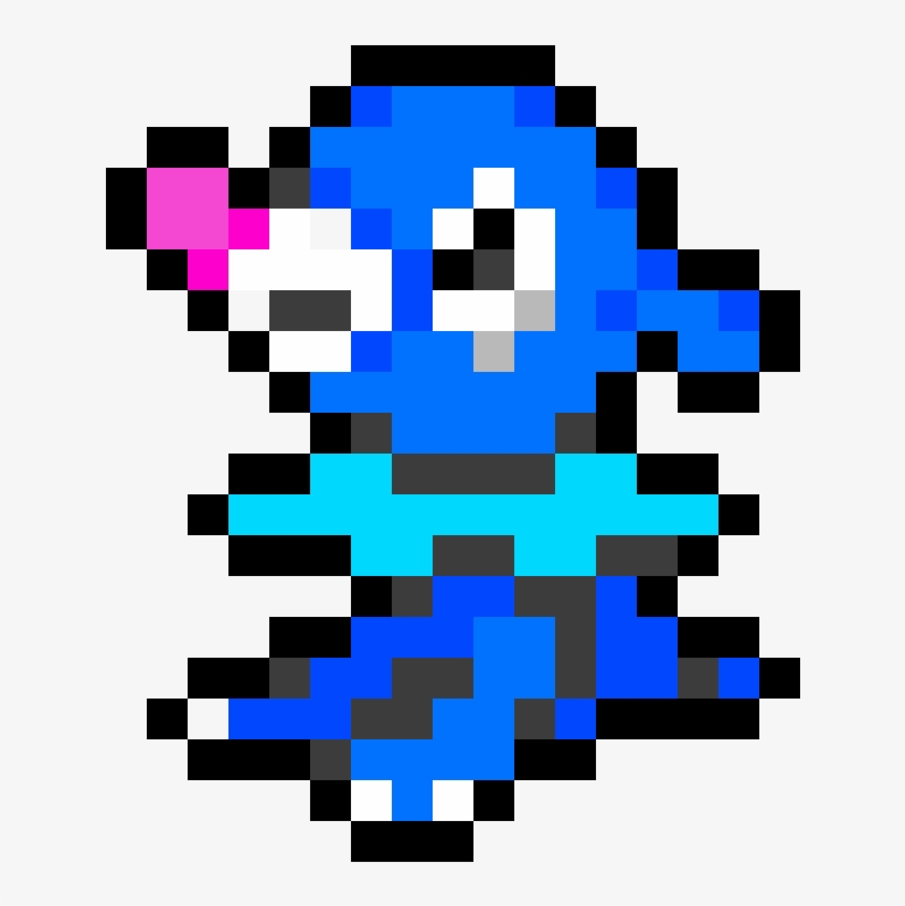 Popplio - Code Lyoko Pixel Art PNG Image | Transparent PNG Free ...