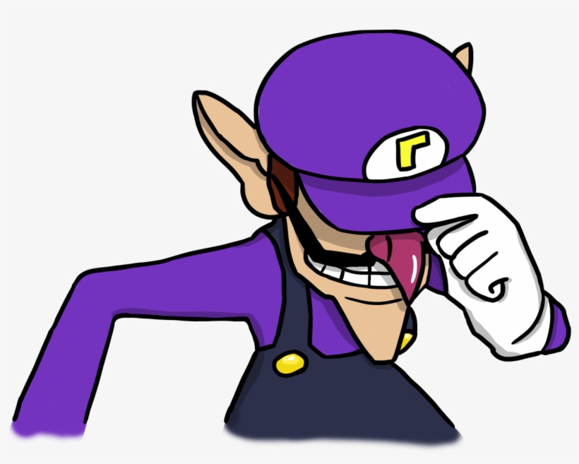 Download Hd Waluigi - Transparent Sad Waluigi | Transparent PNG ...
