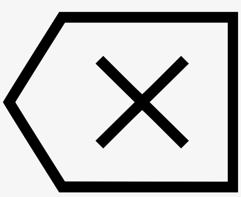 Backspace Icon Png - Cross PNG Image | Transparent PNG Free Download on ...