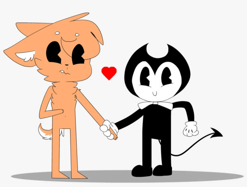 Download And Bendy S First Date By Ezpoms - Cartoon | Transparent PNG ...
