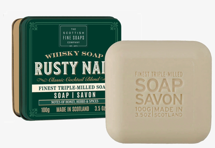 Rusty Nail Soap In A Tin - Soap PNG Image | Transparent PNG Free ...