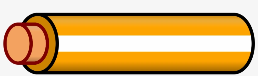 Wire Orange White Stripe - Amber PNG Image | Transparent PNG Free ...