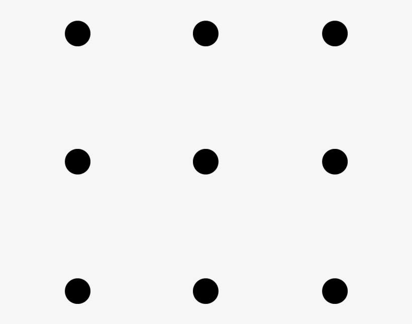 Download Dot Grid Png - 3by3 | Transparent PNG Download | SeekPNG