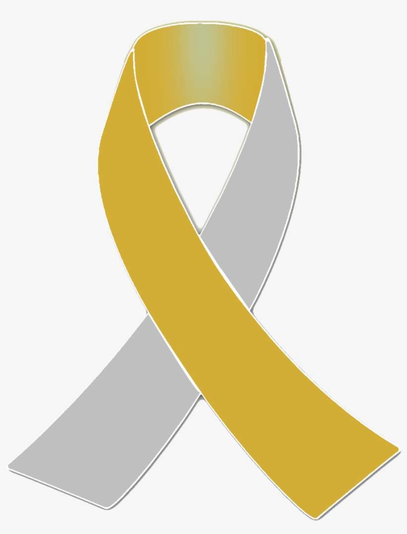 Gold Cancer Ribbon Clip Art
