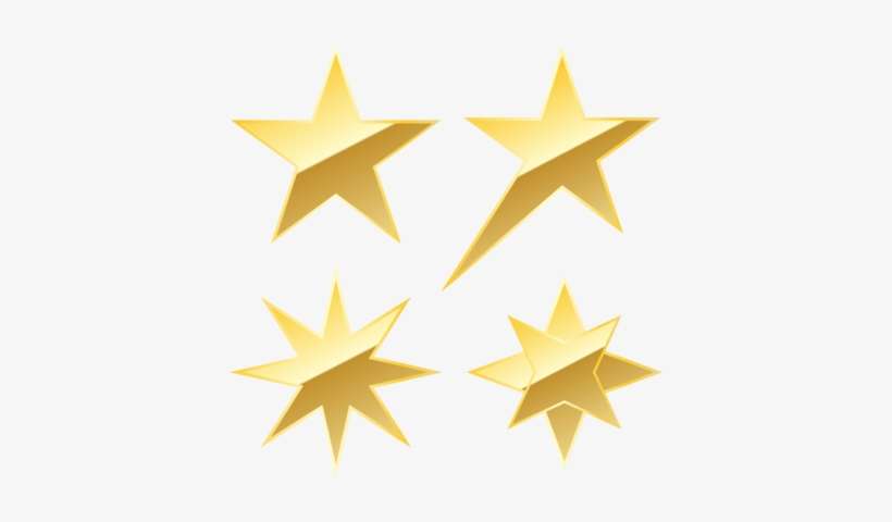 Vector Star - Gold Star Vector PNG Image | Transparent PNG Free ...