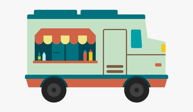 Tnt Food Truck - Food Truck Illustration Png PNG Image | Transparent ...
