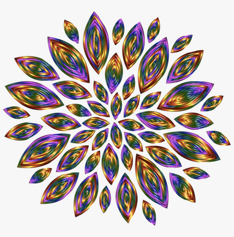 Flower Silhouette Petal Floral Design Visual Arts - Flower Png Black ...