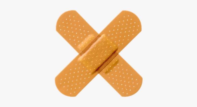 Download Crossed Band Aids - Band Aid Transparent Background ...