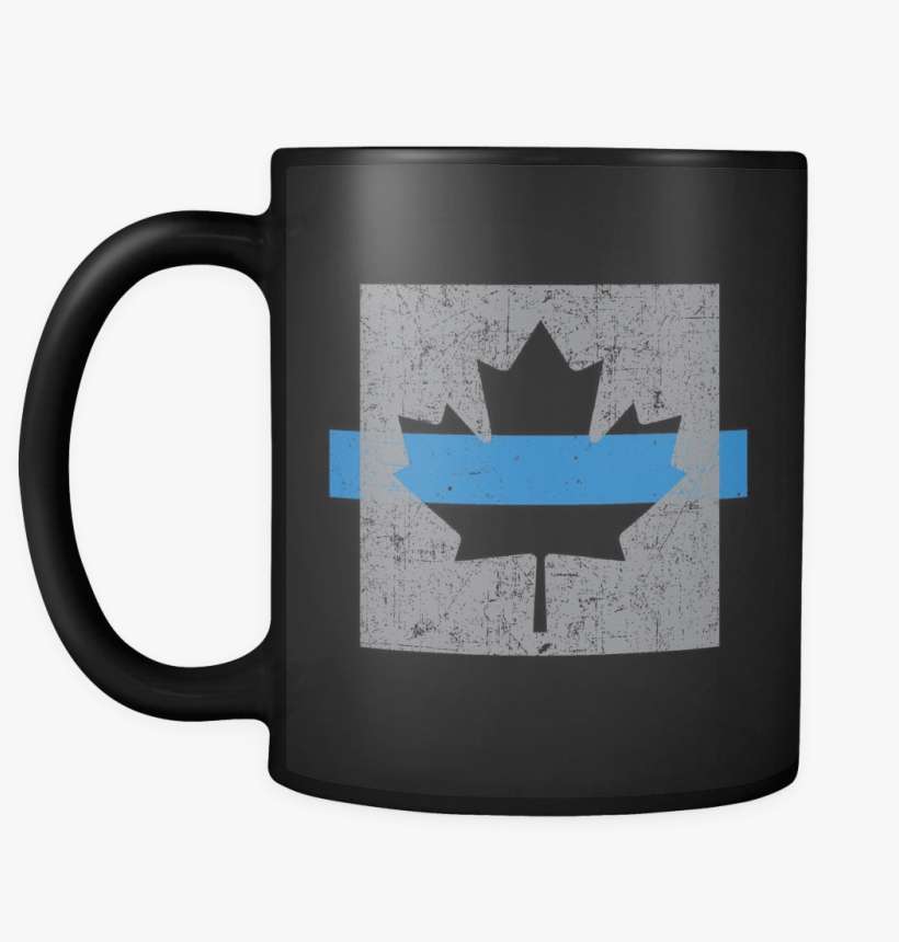 Thin Blue Line Canada Flag - Let Just Go Camping PNG Image ...