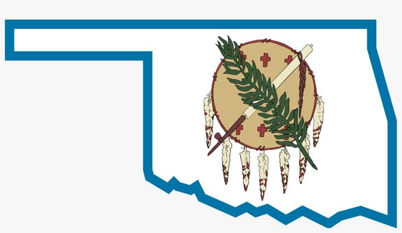 Download Open - Oklahoma State Flag Logo | Transparent PNG Download ...