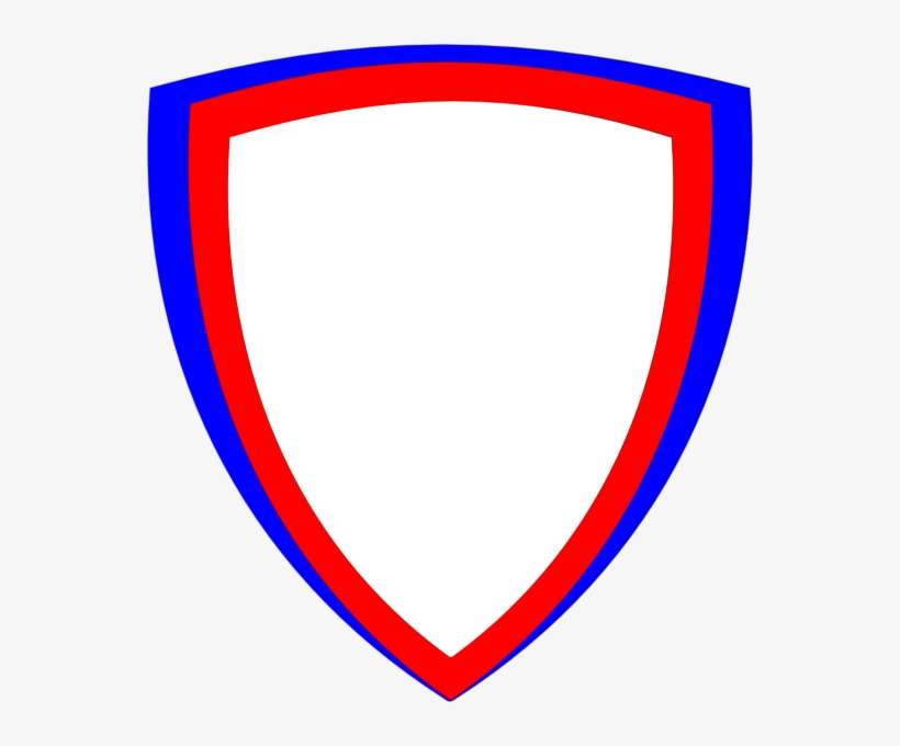 Double Shield Clip Art - Blue And Red Shield PNG Image | Transparent ...