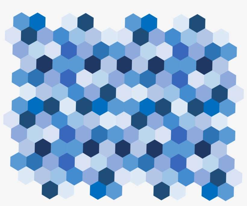 Download Geometric Blue Shades Shapes 1431991 - Blue Geometric Shapes ...