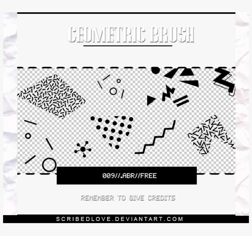 Geometric Brush - Geometric Brushes PNG Image | Transparent PNG Free ...