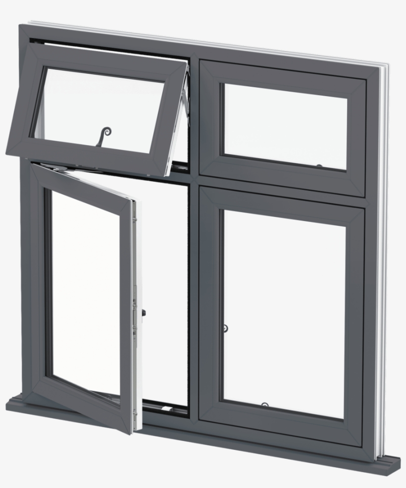 White - Flush Casement Upvc Windows PNG Image | Transparent PNG Free ...