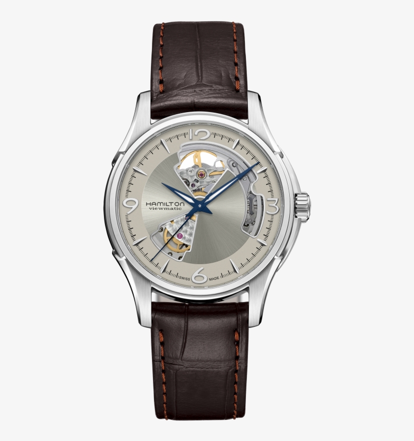 Jazzmaster Open Heart Auto - Hamilton Watch Open Heart PNG Image ...