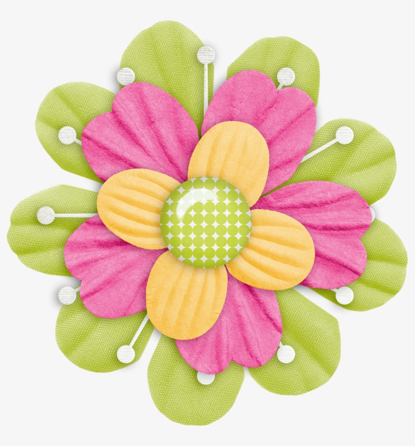 Layered Flower 2 - Flower PNG Image | Transparent PNG Free Download on ...