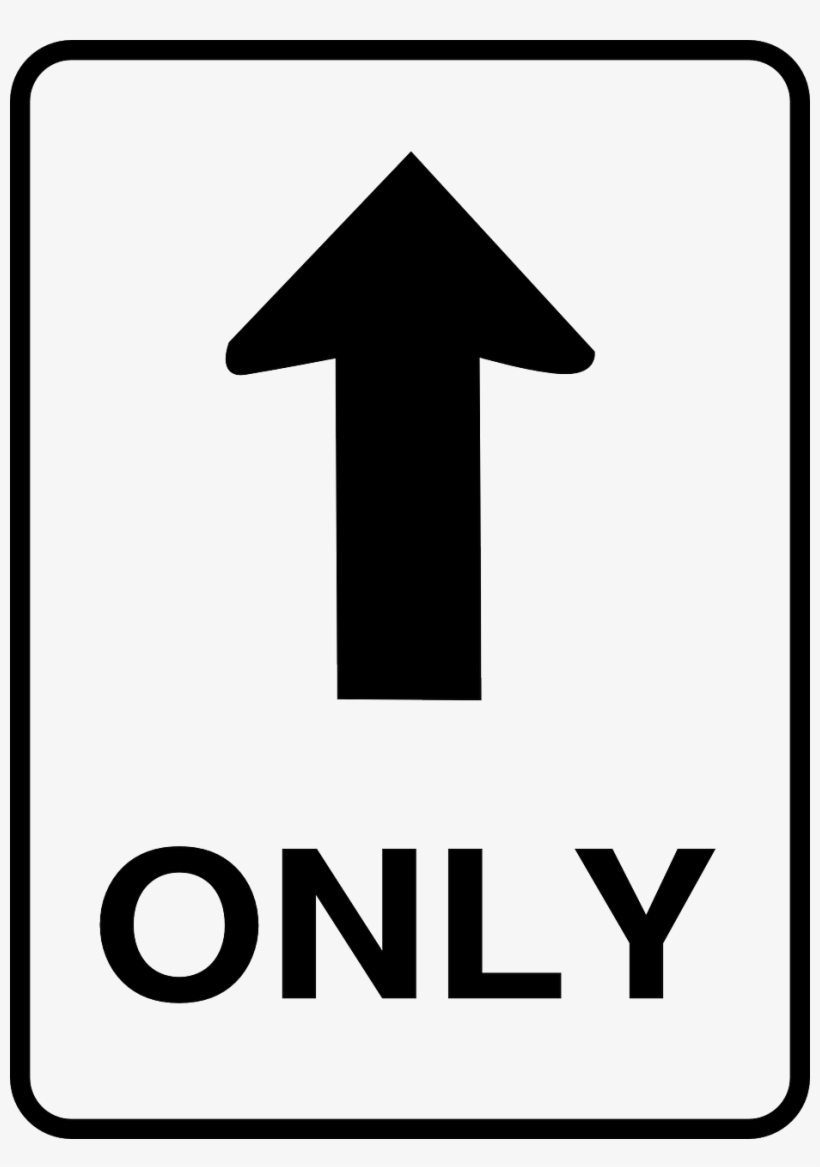 Download Road Sign,roadsign,one Way - Oneway Icon | Transparent PNG ...