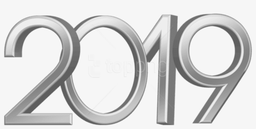 Free Png 2019 Silver Png - 2019 Transparent Background In Silver PNG ...