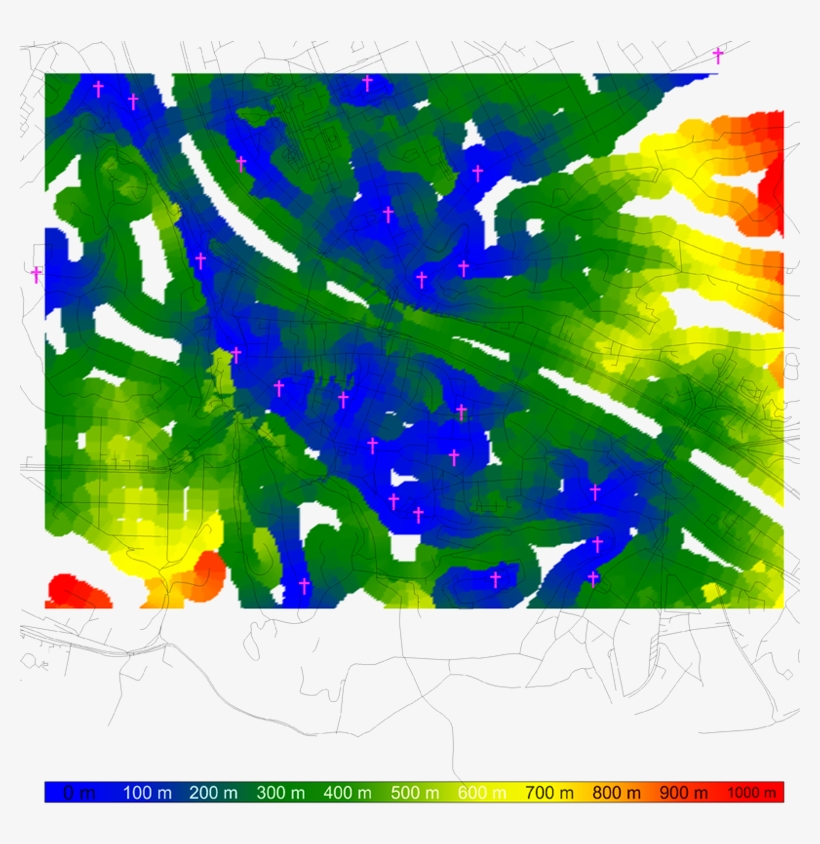 Urban Distance Map - Spiderweb Grasshopper PNG Image | Transparent PNG ...