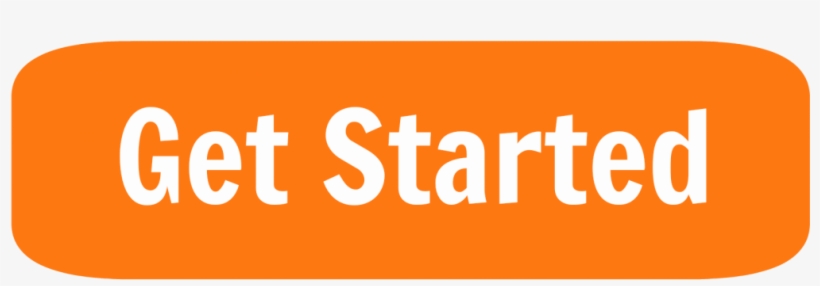 1024 X 342 18 - Get Started Button Orange PNG Image | Transparent PNG ...