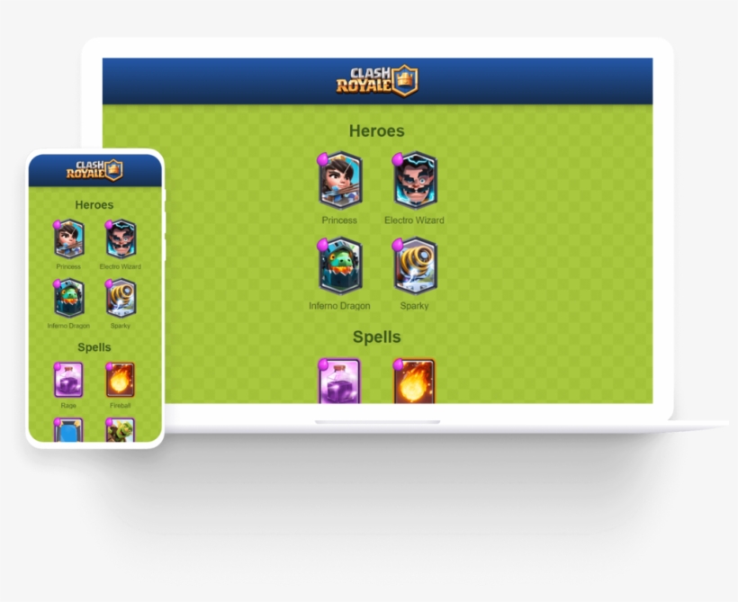 Mockup Clash Royale@2x PNG Image | Transparent PNG Free Download on SeekPNG