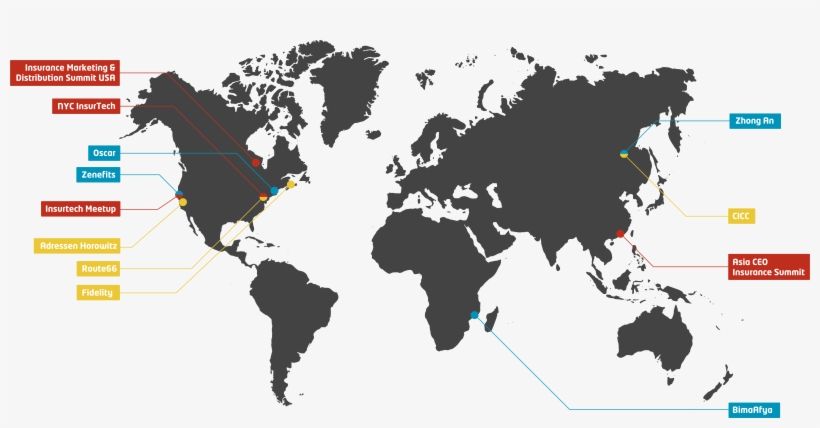 Insurtech World Map PNG Image | Transparent PNG Free Download on SeekPNG