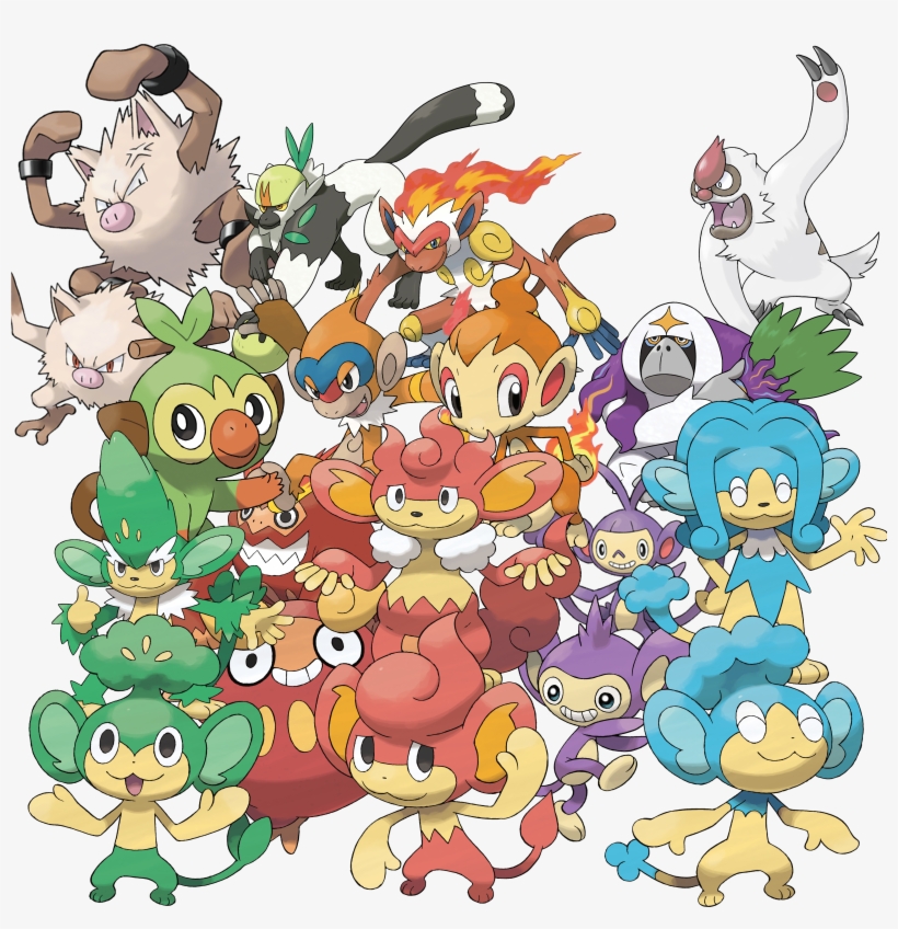 Memein This House, We Respect And Love Monkey Gang - Cartoon PNG Image ...