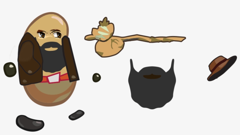 Bean - - Cartoon PNG Image | Transparent PNG Free Download on SeekPNG