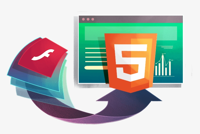 Flash To Html5 Image - Graphic Design PNG Image | Transparent PNG Free ...