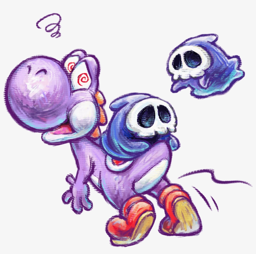 Yoshi's New Island Artwork Including Lots Of Crazy - Yoshi's Island ...