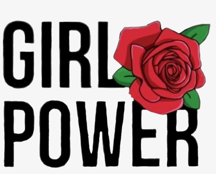 #girl #power #tumblr #sticker #girls #rose #roses #red - Girl Power Png ...