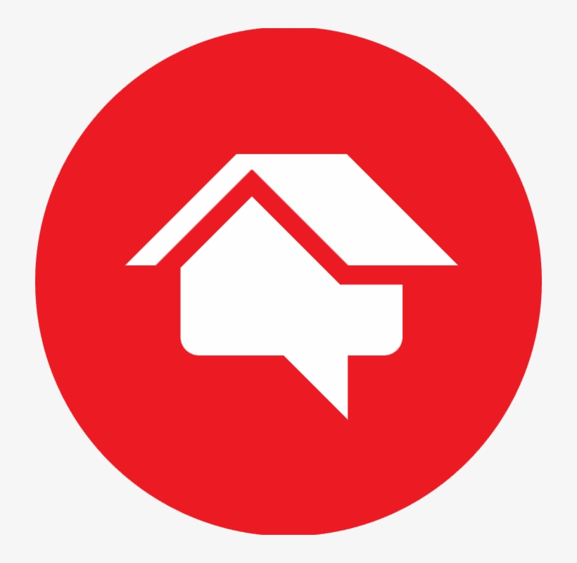 Home Advisor Logo Red - Youtube Logo Png Circle PNG Image | Transparent ...